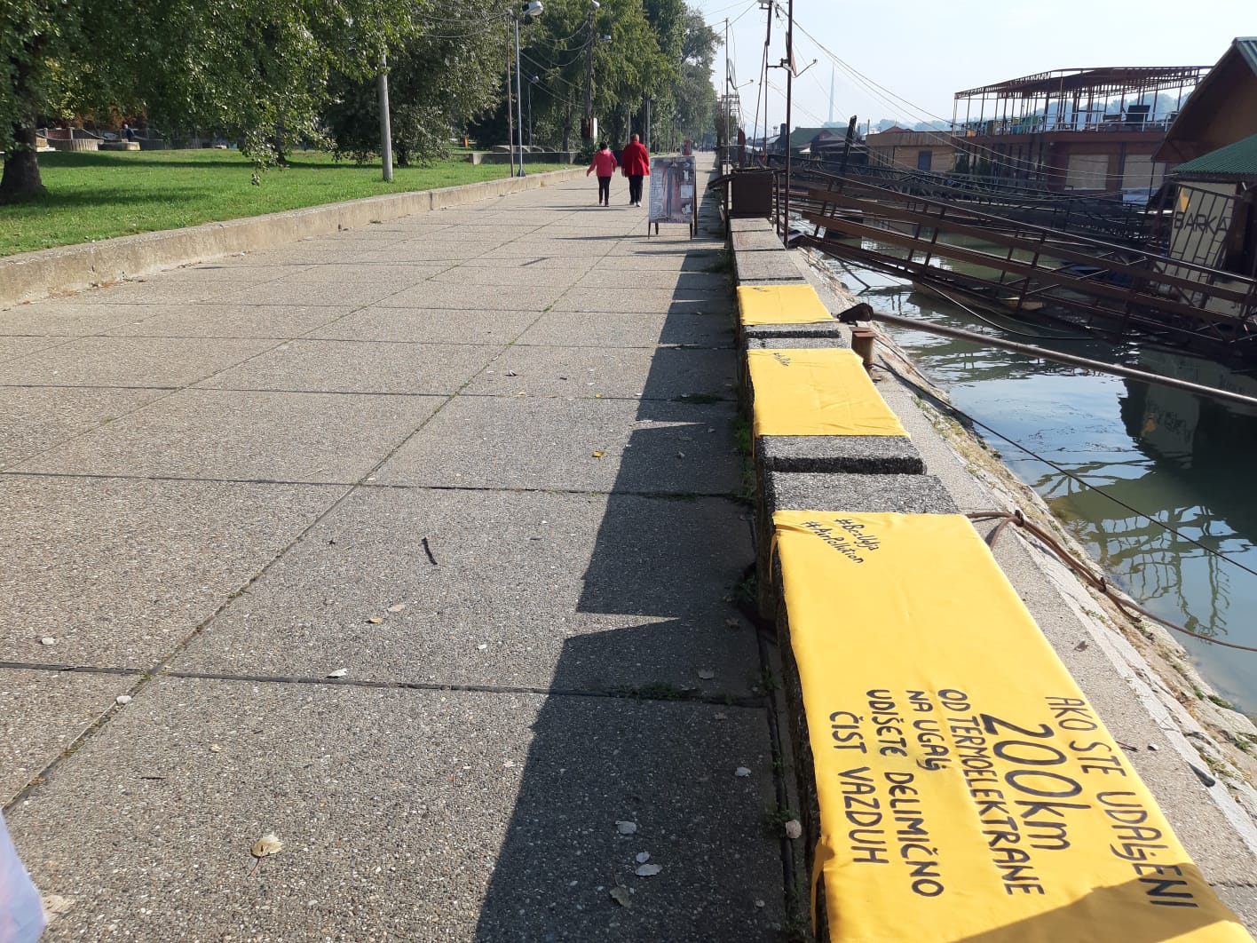‘Smog globe’ shows reality of polluted winters in Belgrade now - Bankwatch