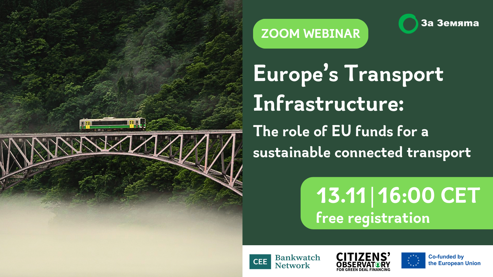 Webinar 'Europe’s Transport Infrastructure: the Role of EU funds for a ...